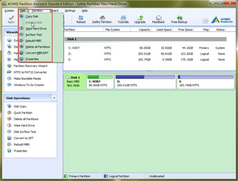 aomei partition assistant standard manage your windows partitions comprehensively and safely