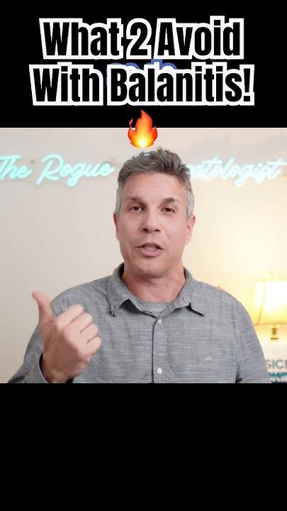 What 2 Avoid With Balanitis🔥 Pov Beautyhacks Dermatologist Youtube
