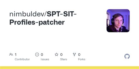 GitHub Nimbuldev SPT SIT Profiles Patcher