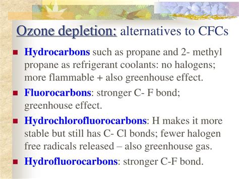 Ppt E 4 Ozone Depletion In Stratosphere Powerpoint Presentation Id