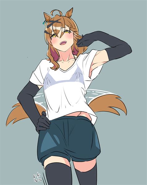 Jungle Pocket Umamusume Drawn By Doushi Tatsu To Dekkai No Danbooru