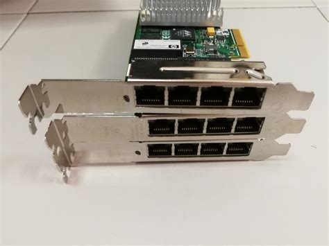 Hp Nc375t Quad Port Gigabit Pci E Ethernet Adapter 539931 001 Computers And Tech Parts