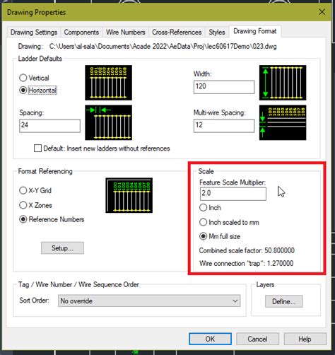 Autocad Electrical 符号以错误的大小或比例插入