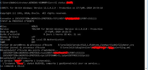 Solved ORA And BLOCKED Status On Oracle Instance Experts Exchange