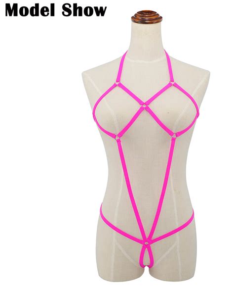 Sherrylo Black Spider Extreme One Piece String Bikini Sherrylo Swimwear
