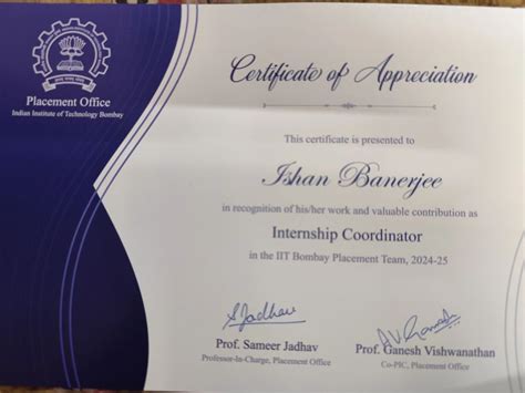 Iitbombay Internshipcoordinator Leadership Geosciences
