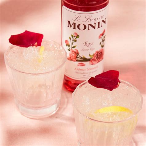 Monin Rose Syrup Partyking