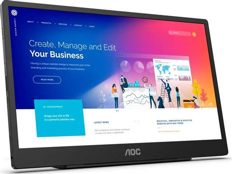 AOC T Touch Monitor Morele Net