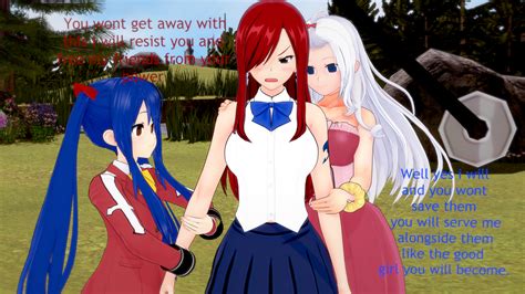 Erza Hypnotized Commission By Shadow1333 On Deviantart