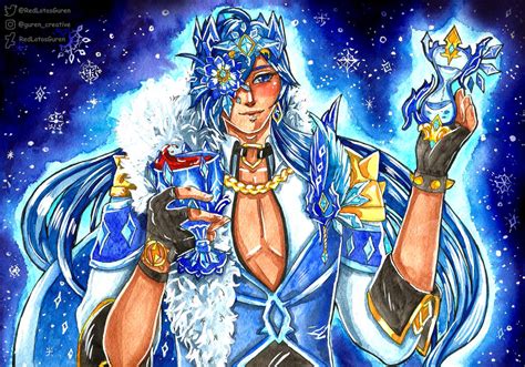 Kaeya By Redlotosguren On Deviantart