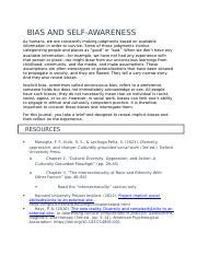 Understanding Implicit Bias Revealing Unconscious Biases And Course Hero