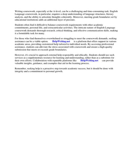 English Language As Level Coursework Grade Boundaries Pdf