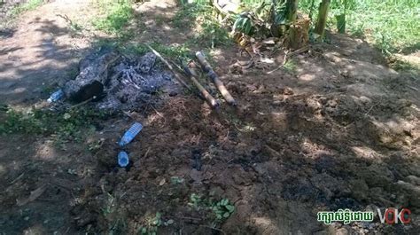 កម្លាំងនគរបាលឃាត់ខ្លួនជនសង្ស័យ៤នាក់ ឪពុកកូនរឿងករណីឃាត់កម្មសម្លាប់យកទៅដុតចោលក្រោយផ្ទះ