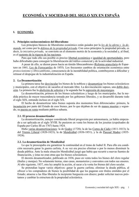 PDF ECONOMÍA Y SOCIEDAD DEL SIGLO XIX EN ESPAÑAuchbud es temas EcoSoc sXIX pdf Economía y