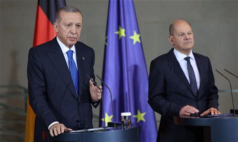 أردوغان تعاوننا مع ألمانيا في صناعات الدفاع سيحقق فائدة مشتركة