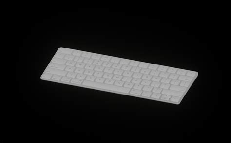 D Keyboard TurboSquid