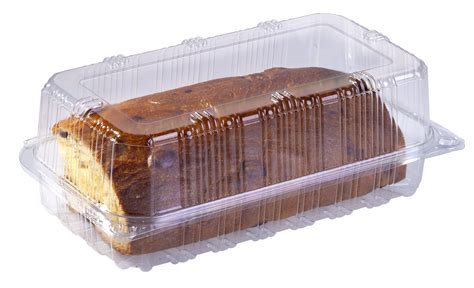 Rectangular Cake Box With Hinged Lid Pet V01781 Prepac ΑΕΒΕ