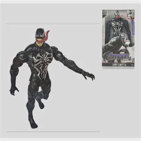 Boneco action figure venom 30 cm homem aranha titan hero em Promoção na