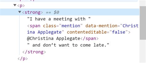 How To Prevent The Addition Of Marks On A Mention · Issue 1387