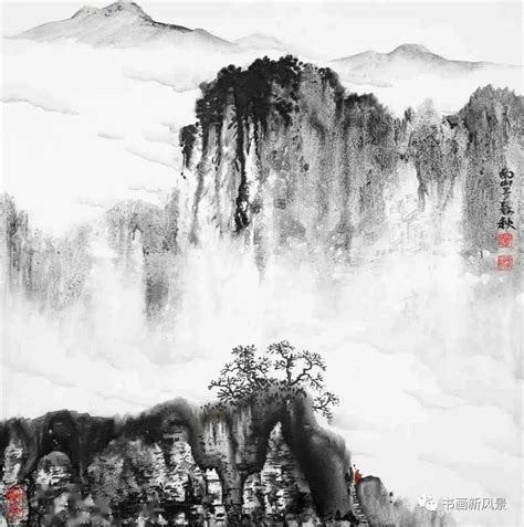 一组禅意泼墨小品！