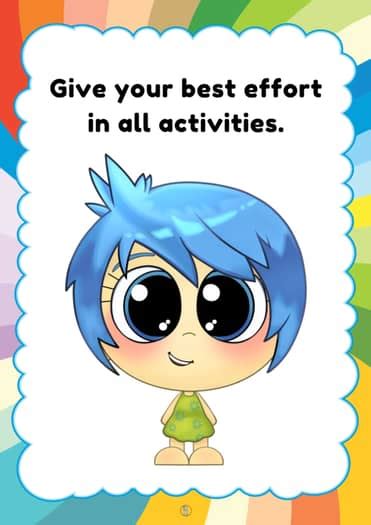 Inside Out Themed Classroom Rules Posters Social Emotional Learning