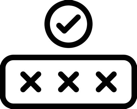 Password Vector Illustration On A Backgroundpremium Quality Symbols