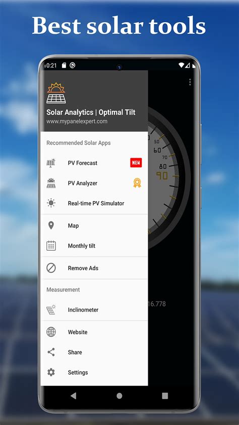Android 용 Optimal Tilt Angle For Pv System 다운로드
