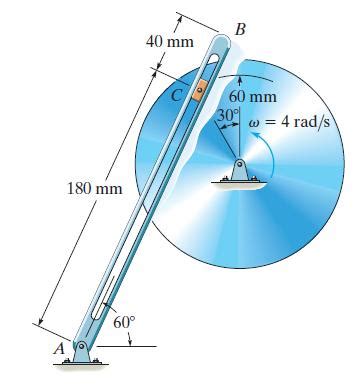 Solved If The Slider Block C Is Fixed To The Dis SolutionInn