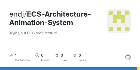 Github Endjecs Architecture Animation System Trying Out Ecs