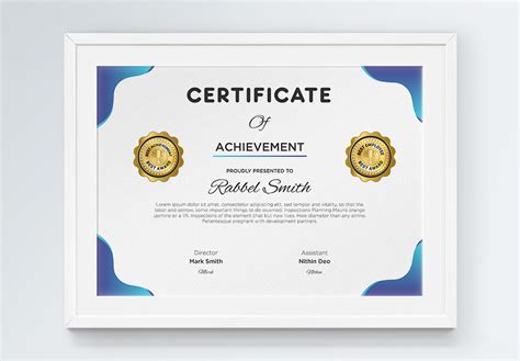 Professional Development Certificate Template