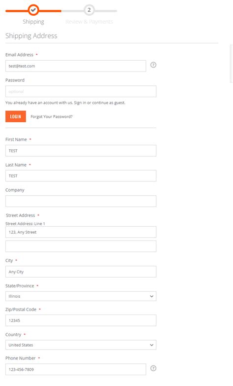 How To Get Customer Checkout Address Form Data For Guest User And