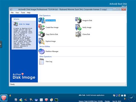 Hướng Dẫn Backup Và Restore Os Bằng Active Boot Disk Trung Tâm Hỗ Trợ