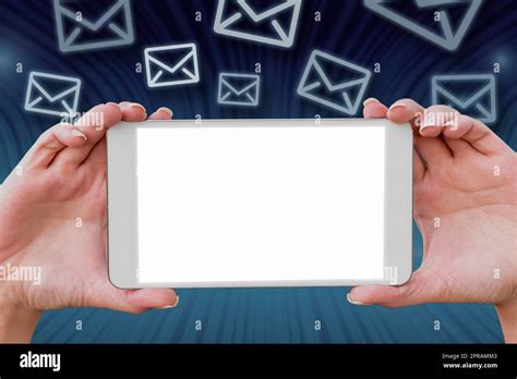 mobile phone with important message on desk with empty notebook and