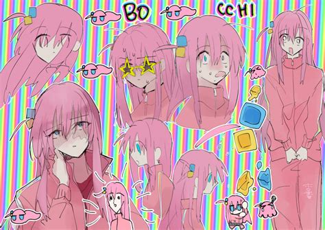 Safebooru Blue Eyes Bocchi The Rock Gotoh Hitori Gotoh Hitori