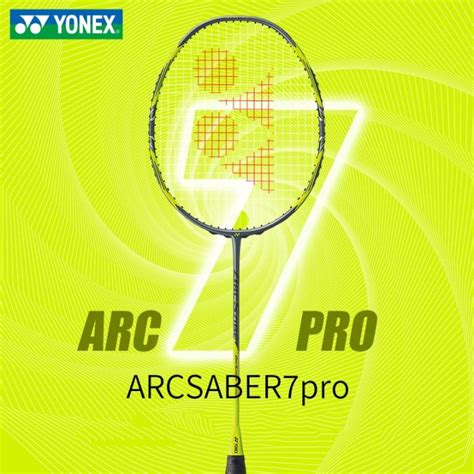 Yonex Arcsaber 7 Pro Badminton Racket Carbon Arc 7 Pro Racket Precise