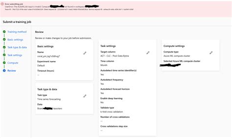 Why Compute Cluster Is Not Found In Workspace Microsoft Qanda