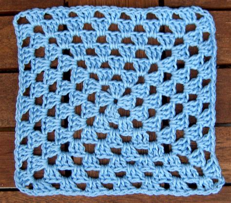 One Square At A Time Block 48 Plain Granny Square