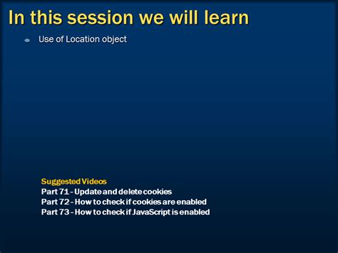 Sql Server Net And C Video Tutorial Window Location In JavaScript