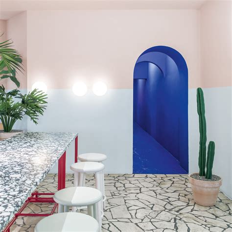 Remi Restaurant In Berlin Is Defined By Cherry Red Joinery