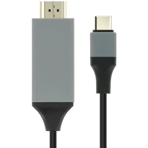 Usb C 4k Hdmi Hdtv Ultra Hd Kabel 2m Wiwu Svart Fyndiq