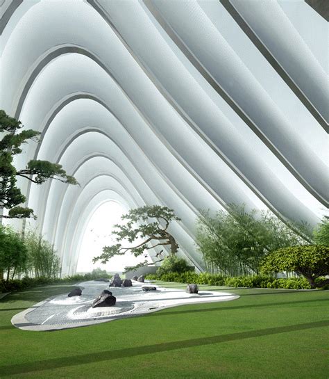 Mad南京证大喜马拉雅中心设计方案中国建筑绿化网