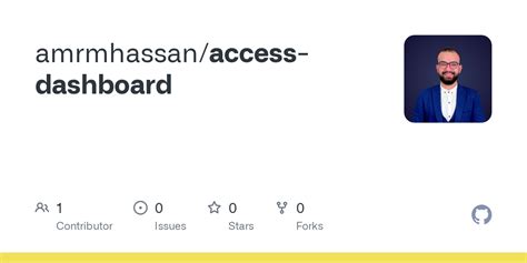 Github Amrmhassanaccess Dashboard