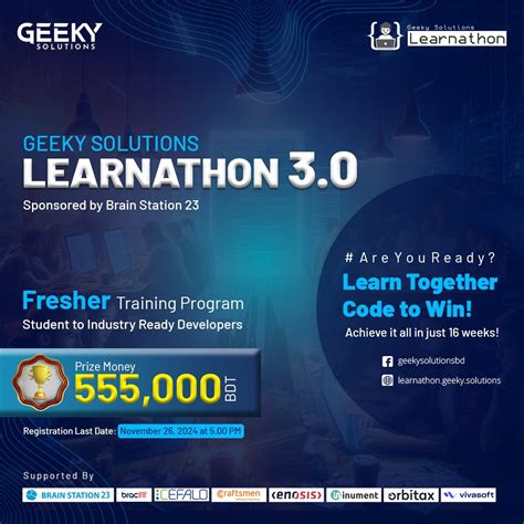 Geeky Solutions 🎉 Geeky Solutions Learnathon 30 Facebook