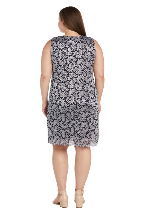Randm Richards 7312w Plus Size Short Jacket Dress The Dress Outlet