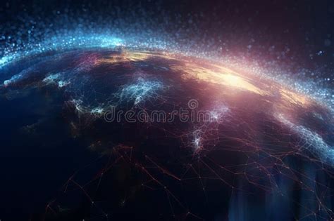 Globalization In Digital Information Network From Generative Ai Stock