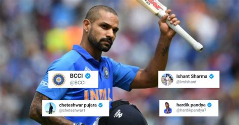 Shikhar Dhawan Gets Funny Wishes On His Birthday