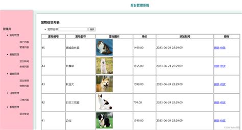Php宠物商城csdn宠物用品商城系统 Php Csdn博客