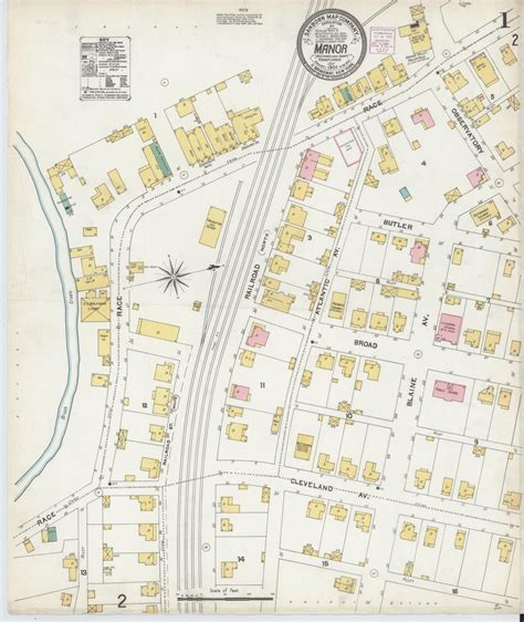 Sanborn Fire Insurance Map From Manor Westmoreland County Pennsylvania 1904 Sheet 0001