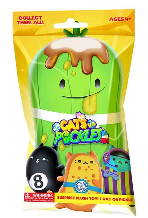 Buy Cats Vs Pickles Gold Series Bean Bag Plush At Mighty Ape Australia