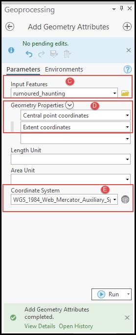 how to add point features to the centroid and the minimum and maximum extent of a polygon
